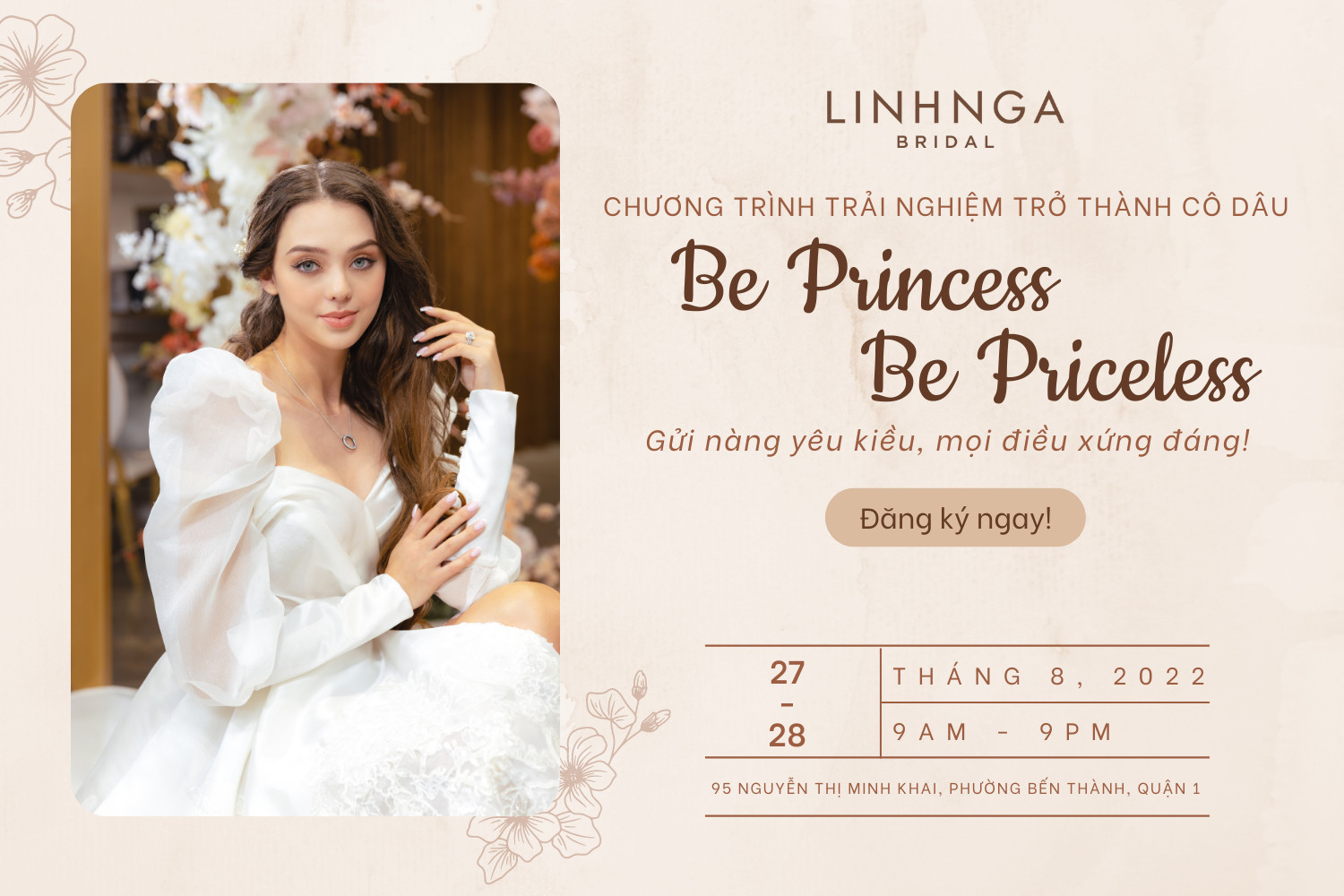 Marry Blog Be Princess Be Priceless Trải Nghiệm Trở Thành Cô Dâu Cùng Linh Nga Bridal